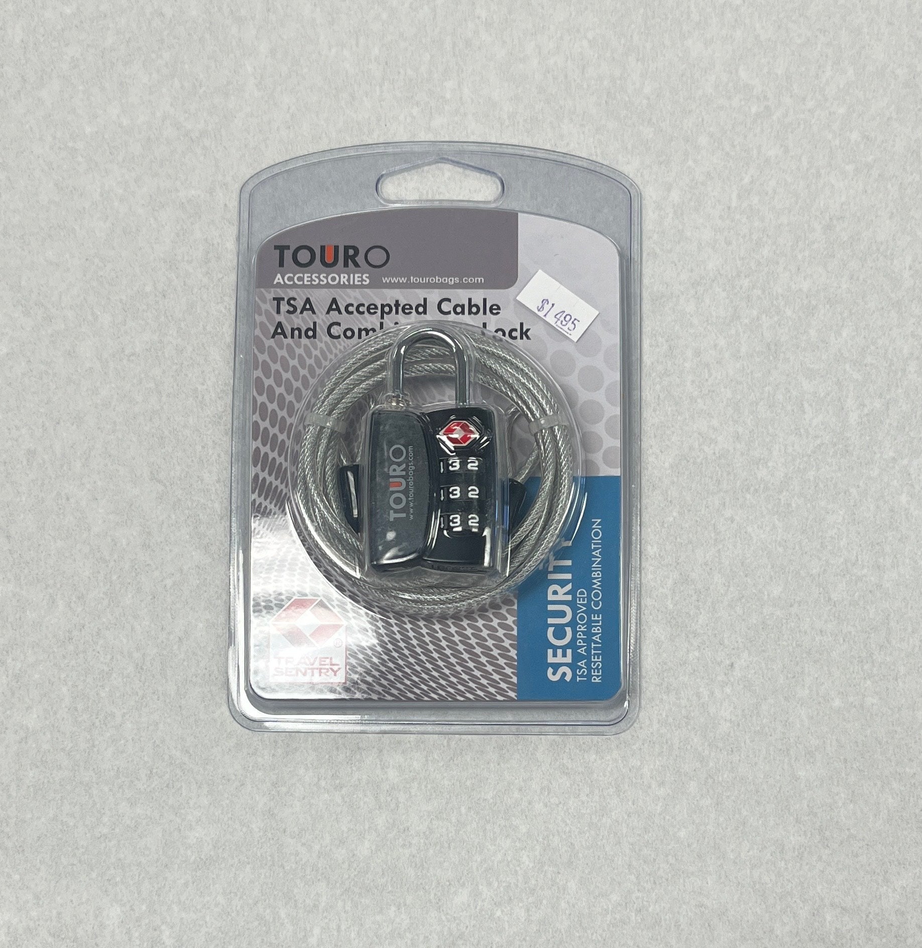 TSA Lock with 48" Cable TSA12068 – Square Luggage
